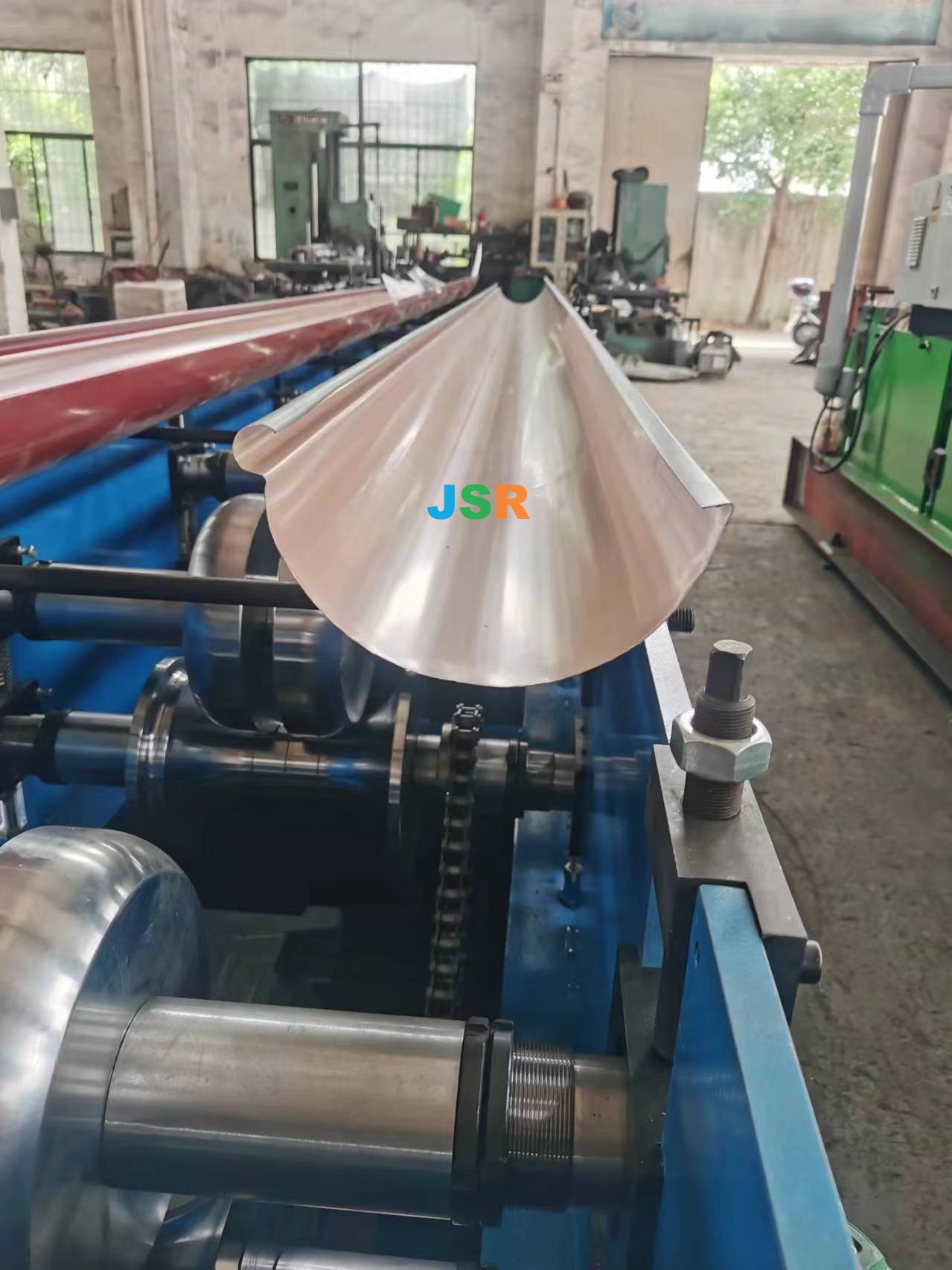 Gutter Forming Machine丨JSR gutter roll forming machine manufacturers